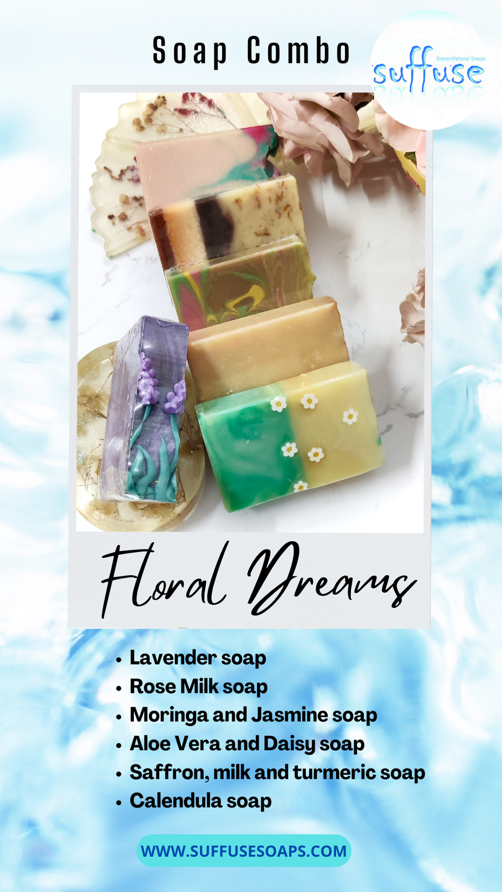6 Soaps Combo packs – Suffuse Soaps